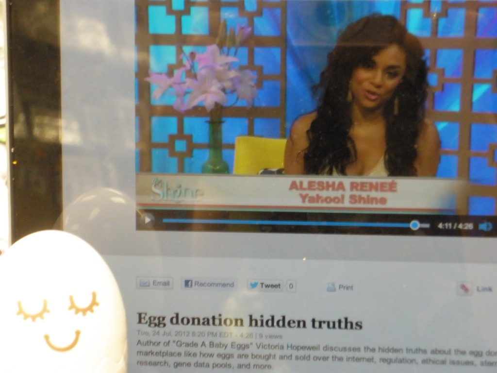 YAHOO SHINE AND EGG DONATION WITH ALESHA RENEE